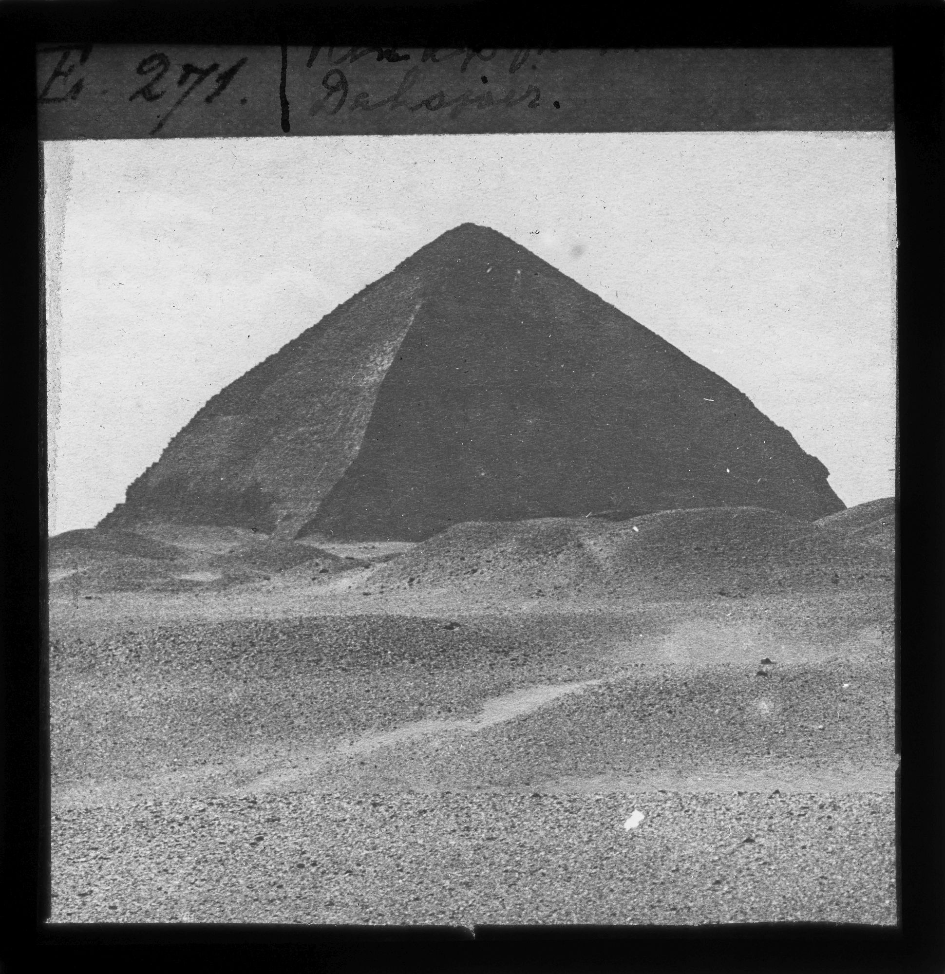 Archief van het Rijksmuseum van Oudheden | Pyramide Dasjoer